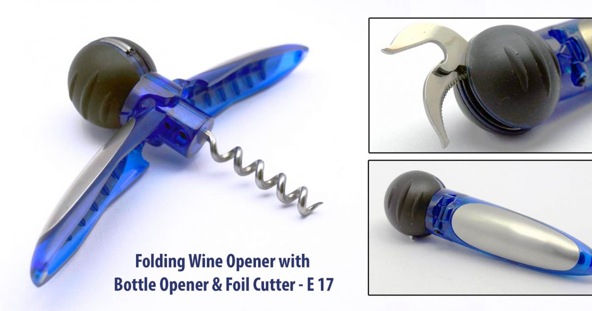 Wine Opener / Bottle Opener with Foil Cutter - Power Plus Store