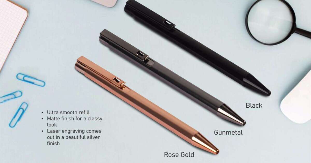 Luster Classy Metal Pen - Power Plus Store